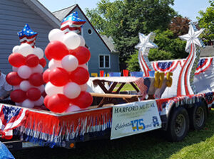 Harford Mutual enters a float in the Bel Air 4th of July parade ...
