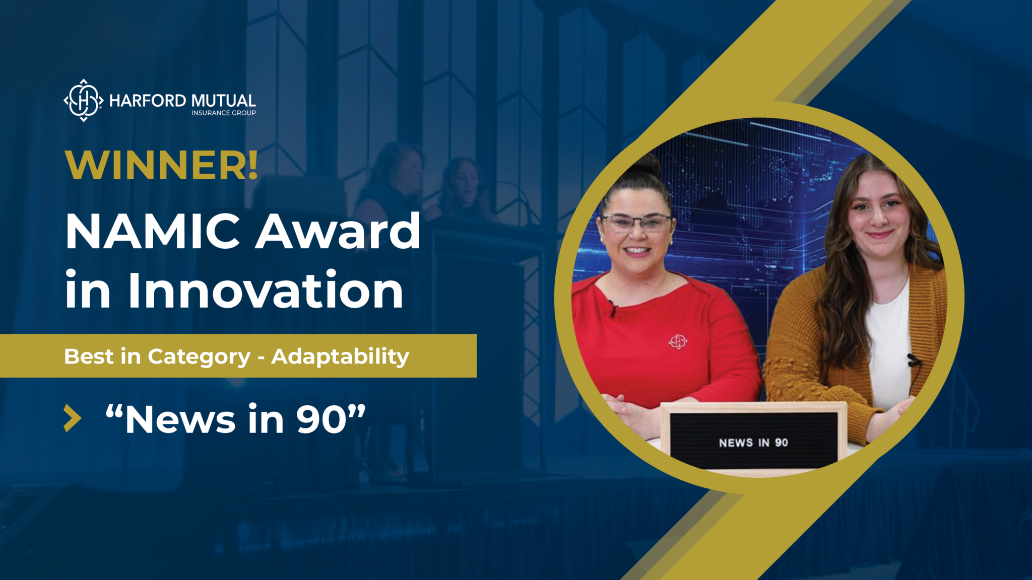 Harford Mutual Insurance Group Honored with NAMIC Award in Innovation ...